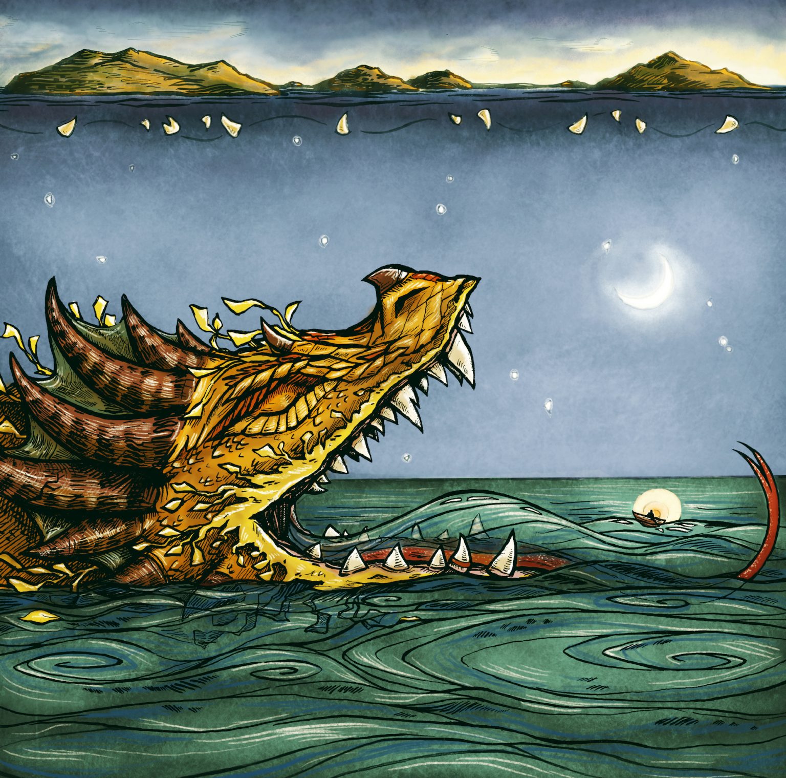 Nuckelavee - Folklore Scotland